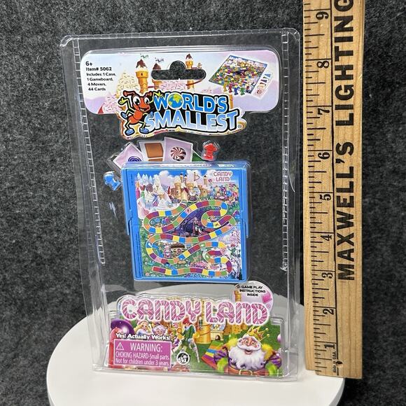 Hasbro | Games | New Worlds Smallest Candy Land Mini Board Game Classic ...